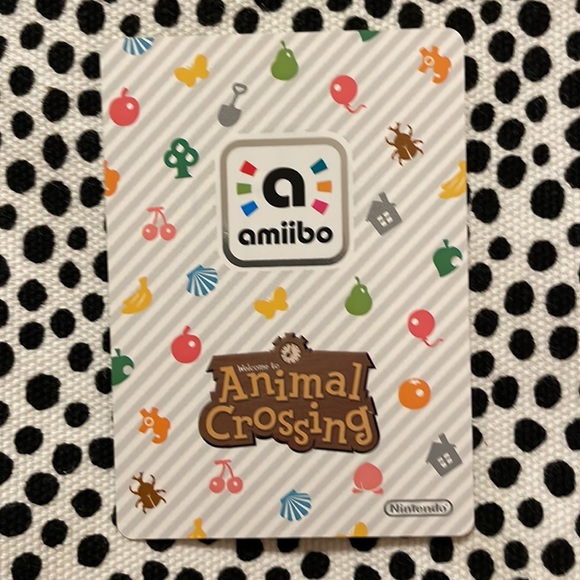 Other | Genuine Acnh Pango Amiibo Card | Poshmark